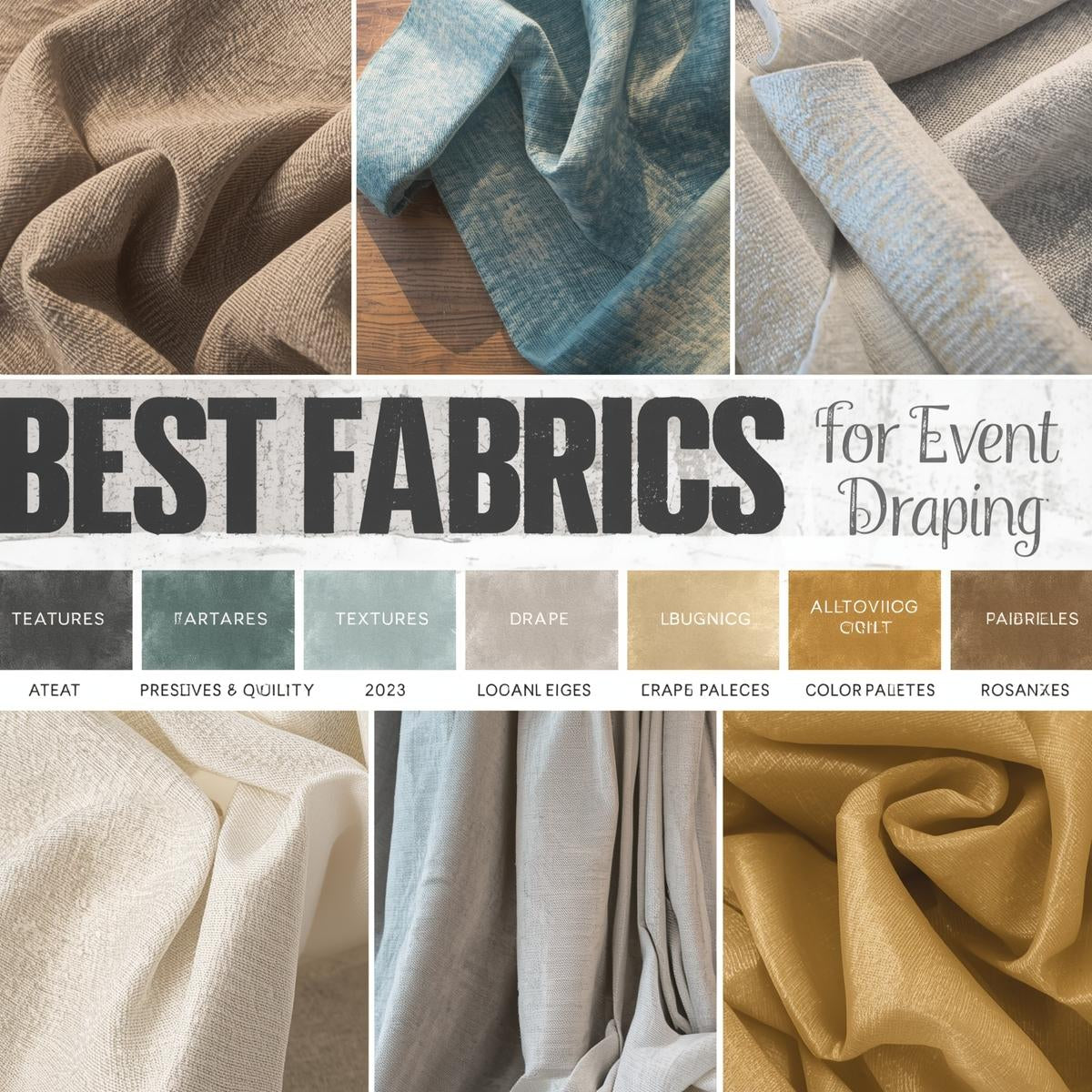 The Best Fabrics for Event Draping in 2025 | New Star Fabric – New Star ...