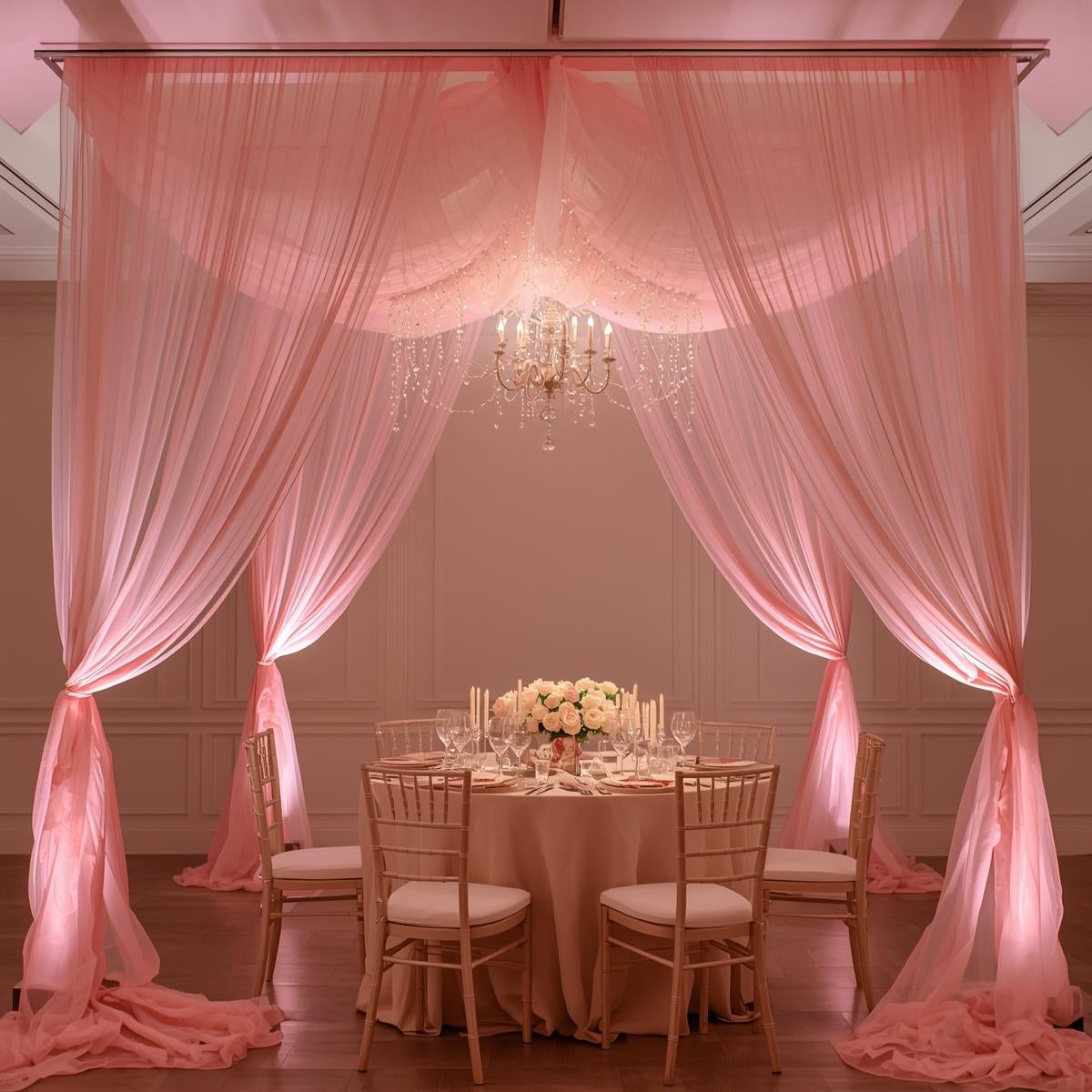 Chiffon vs Voile: Choosing the Right Fabric for Luxury Event Draping ...