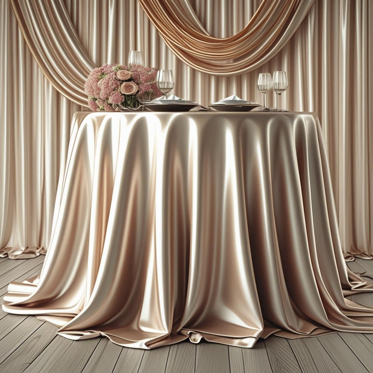 How to Choose the Right Satin for Weddings, Backdrops, and Event Decor ...