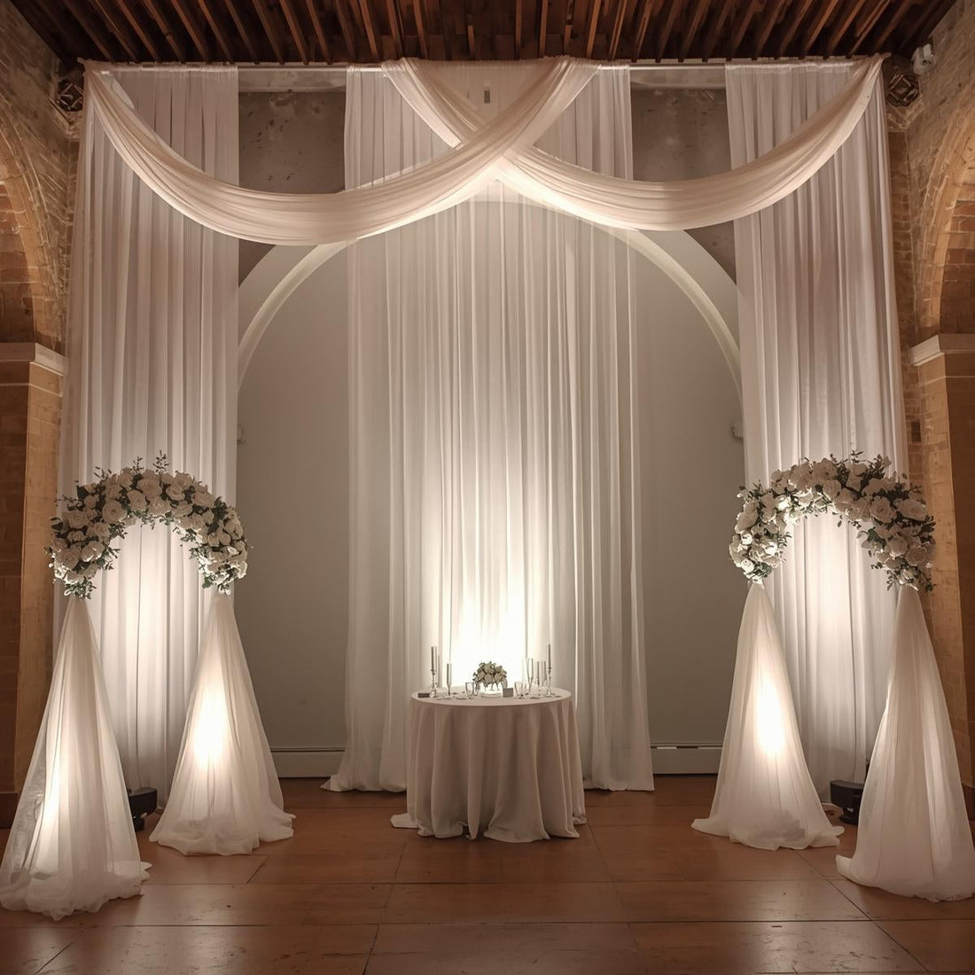 Chiffon vs Voile: Which Fabric Works Better for Event Draping? – New ...
