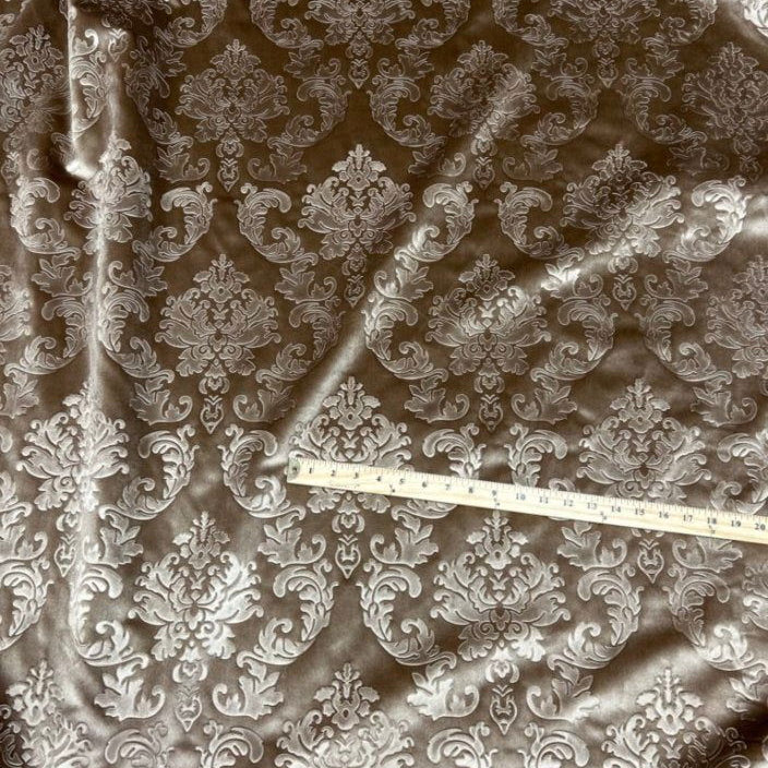Embossed Damask Velvet | Adhesive Velvet | New Star Fabrics | New Star ...