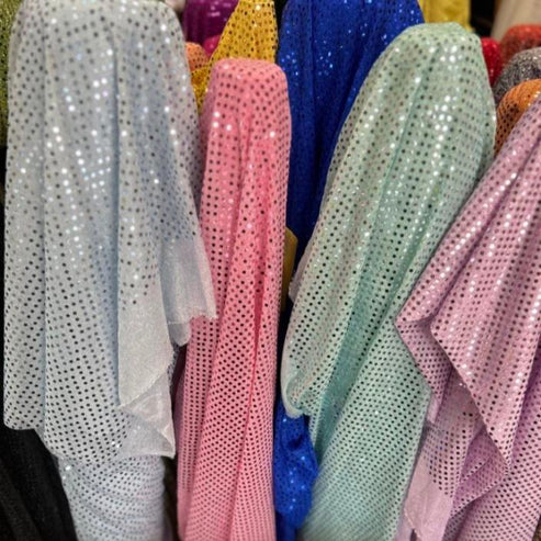 Small Dot Confetti Sequin Fabric - 45" Wide -Wholesale roll fabric ...