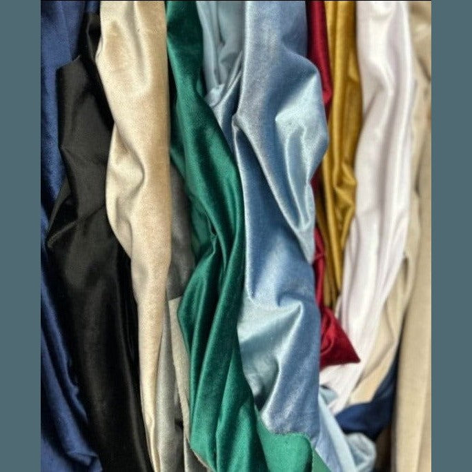 Velvet Fabric 50 Yard Continuous Pieces Roll – Luxury Draping & – New ...